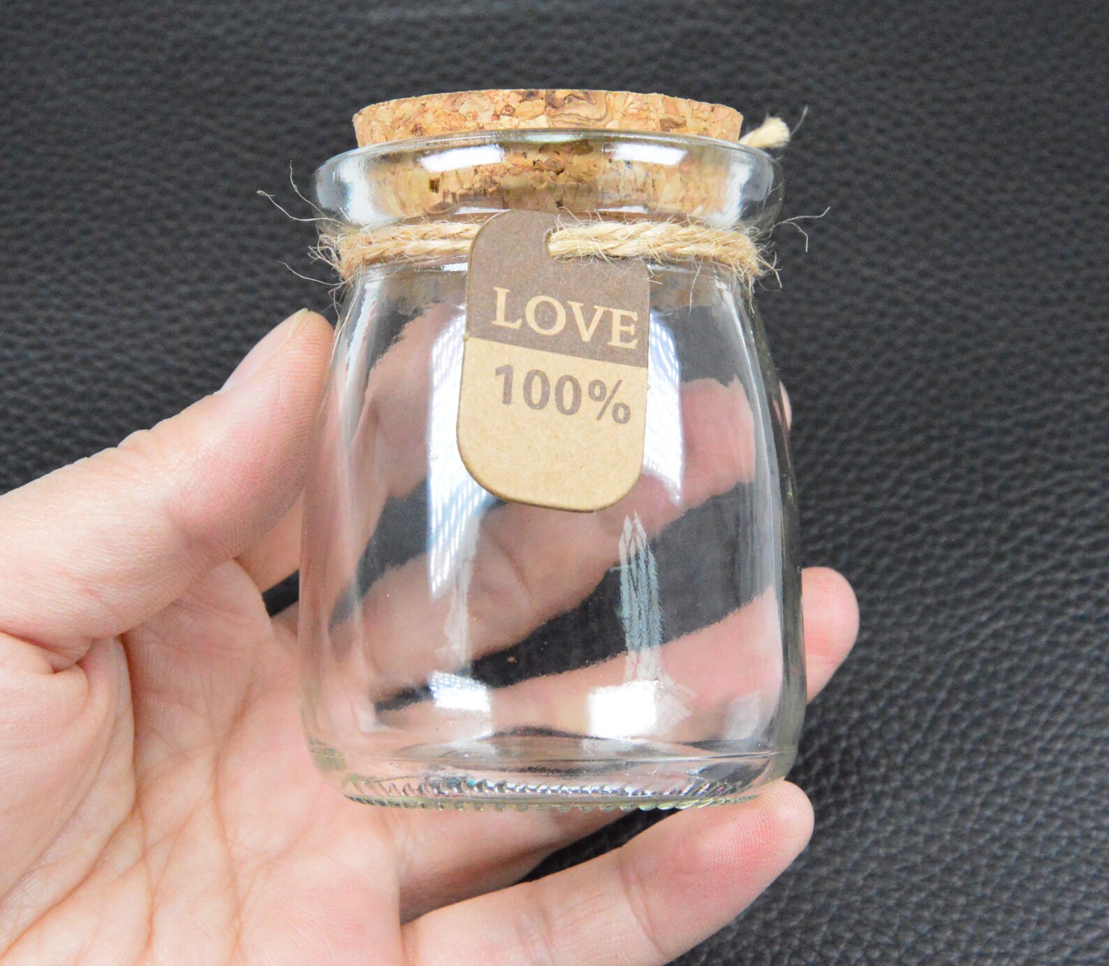 2pcs Small Glass Bottles Clear Glass Bottles With Cork 100ml - Etsy