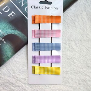 40 Pcs/card Colorful Bobby Pins, Baby Hair Pins Bobby Hair Pins Hair ...