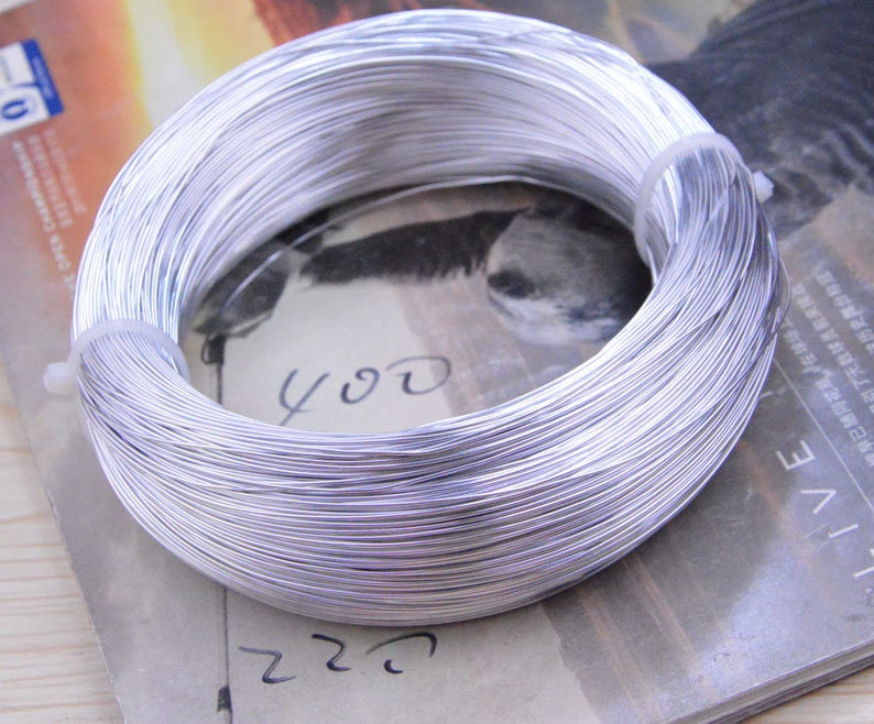 0.6mm Silver Aluminum Wire 10m Anodized Aluminium String - Etsy