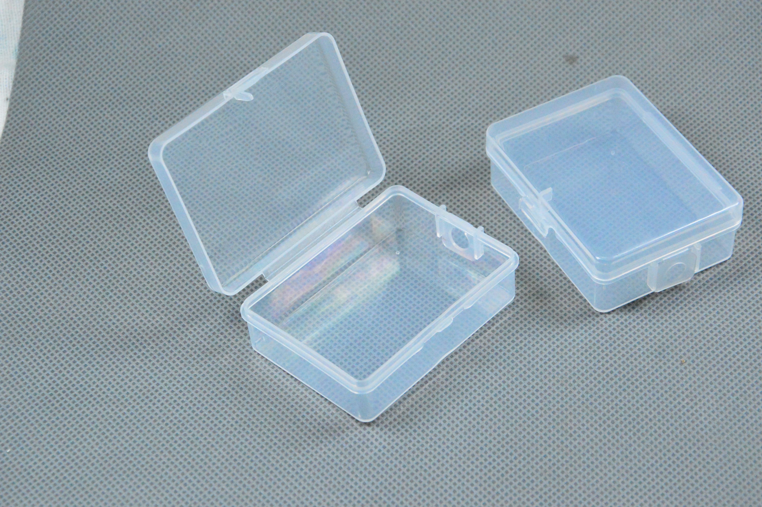 Clear Plastic Box Rectangular Empty Box Jewelry Beads - Etsy UK