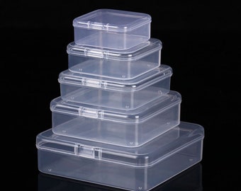 Square Clear Container - Etsy