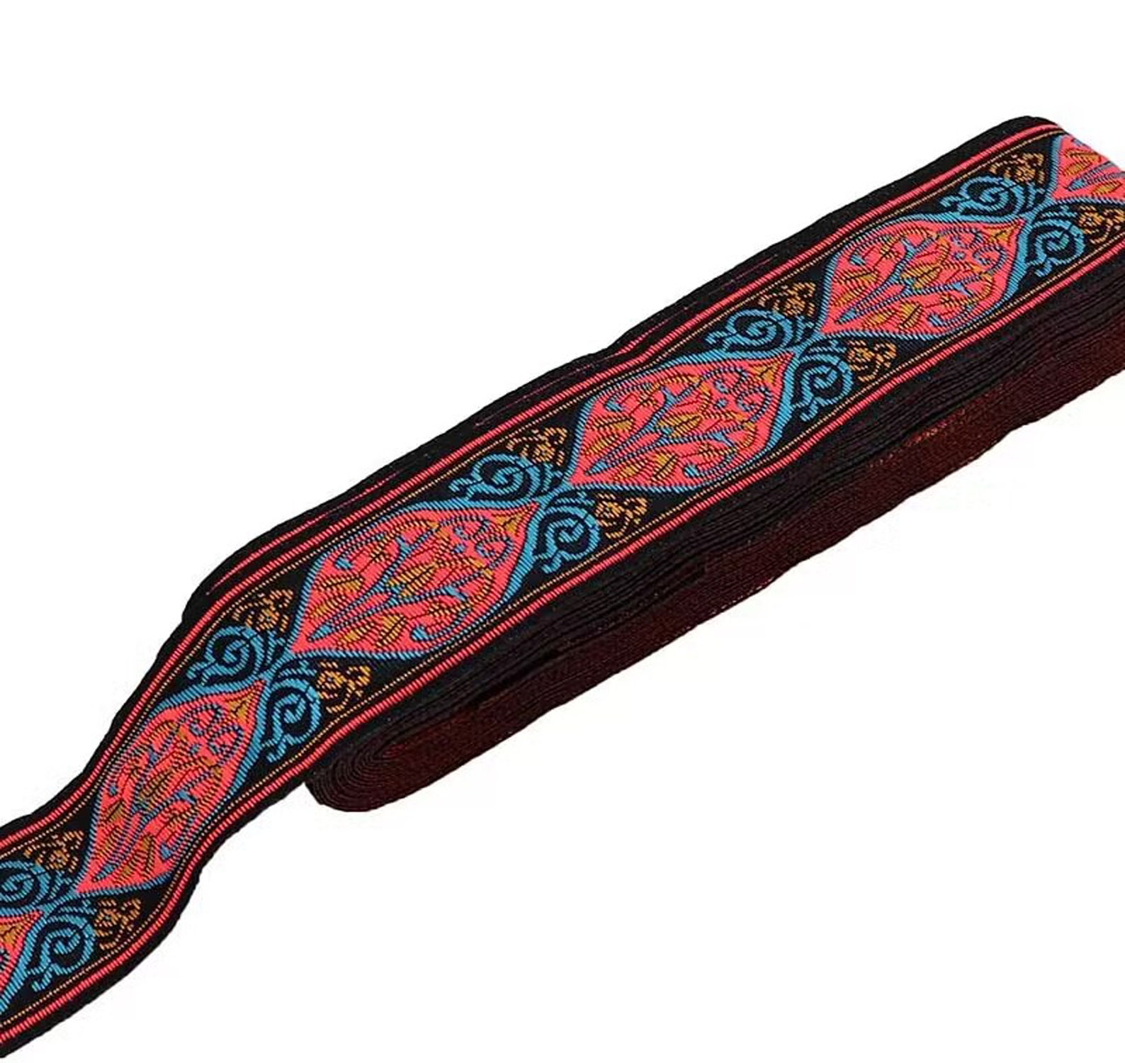 3.3cm Wide Assorted Jacquard Ribbon Geometric Ribbon - Etsy