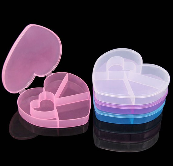 Plastic Heart Containers