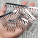 Silver Metal Hair Combs Hair Accessories - Etsy