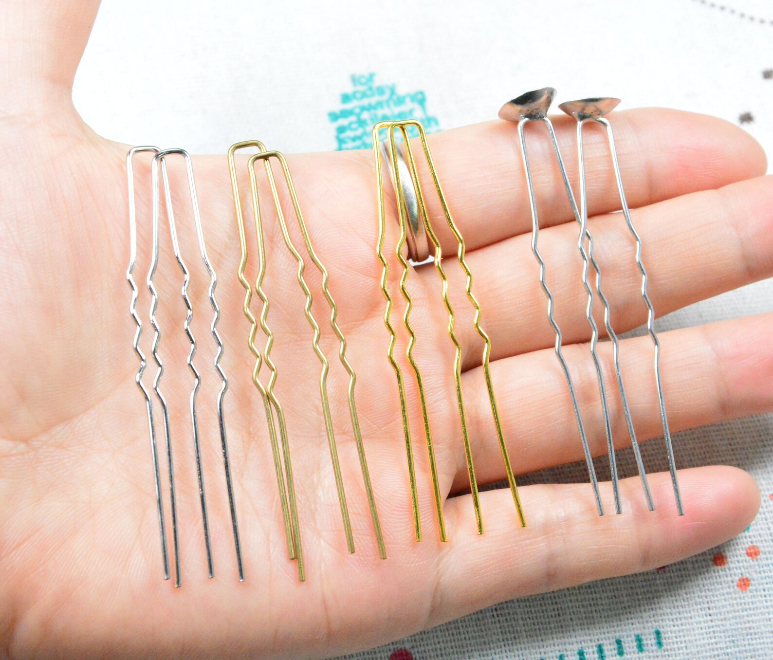 50 Pcs/100 Pcs Metal Hair Pins U Shape Metal Pin Hair Clips - Etsy