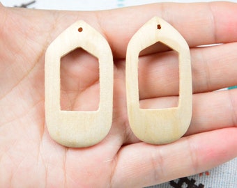 Mini Wood Beaded Pendant Wooden Beads Ball Shaped Charms - Etsy