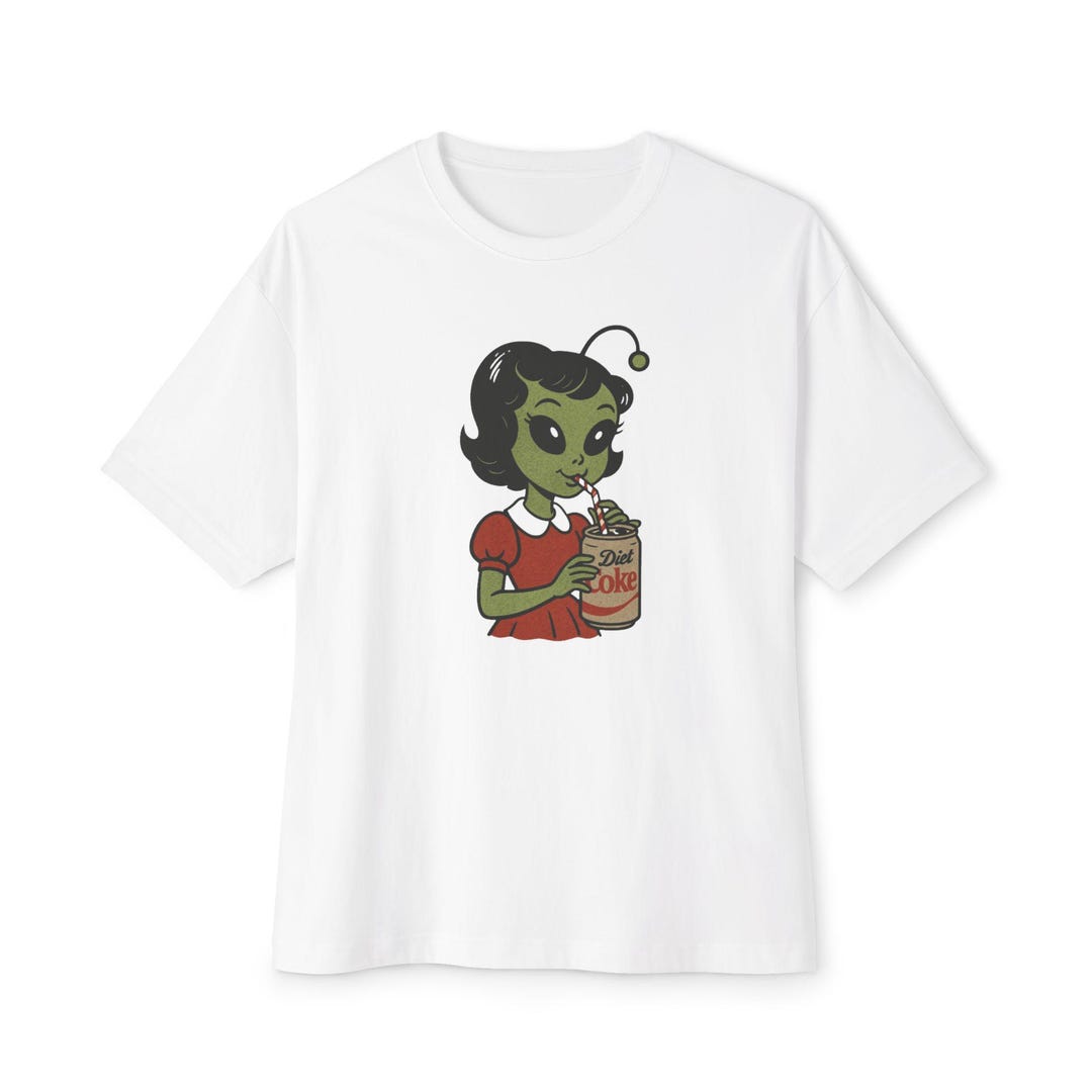 Alien Girl Diet Coke Shirt - Etsy