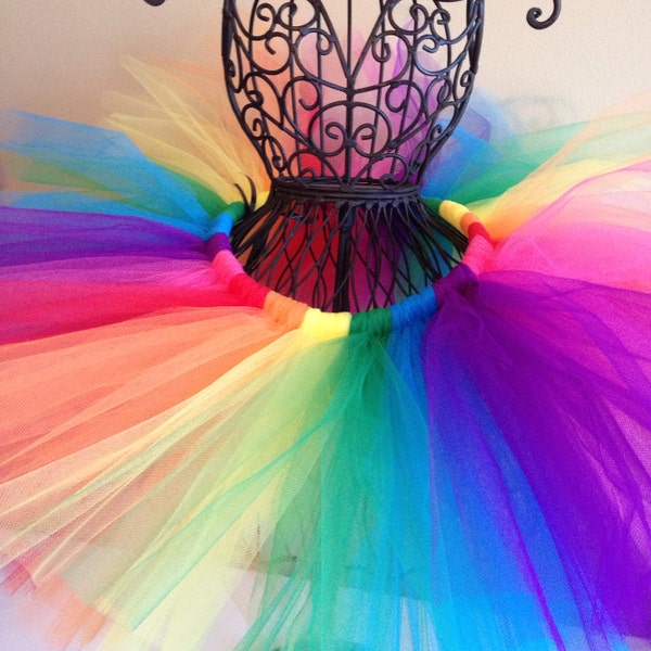Adult Rainbow Tutu - Etsy