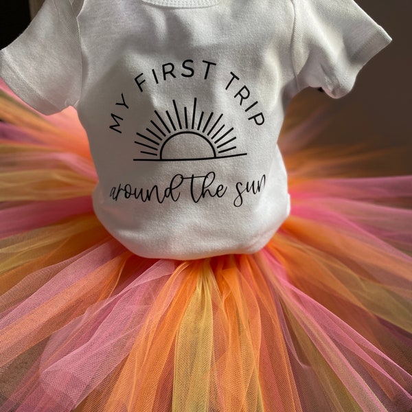 First Trip Around the Sun Onesies - Etsy