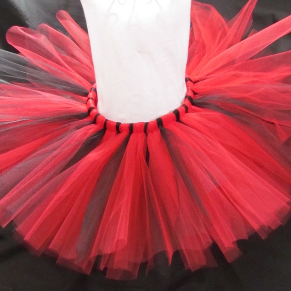 Red and Black Tutu - Etsy