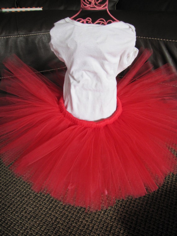 Red Tutu Christmas Tutu Valentine's Day Tutu Team Tutu | Etsy