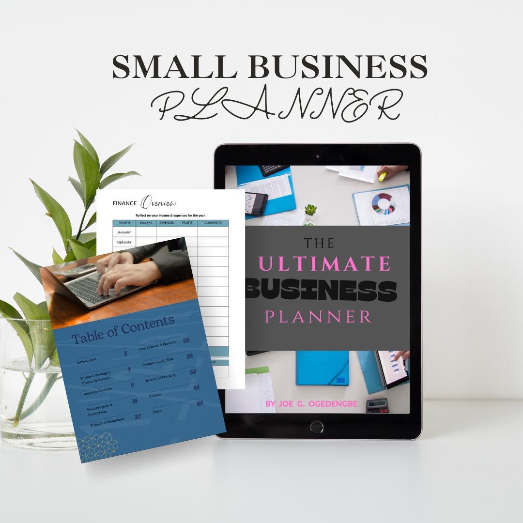 Ultimate Business Planner | Small Business Organizer | Printable ...