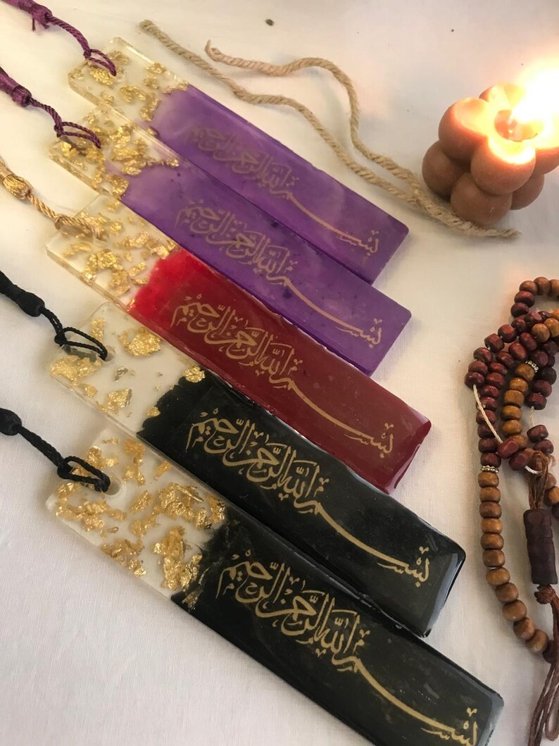 Handmade Resin Bookmark | Personalized Name Bookmark | Custom Gift for ...
