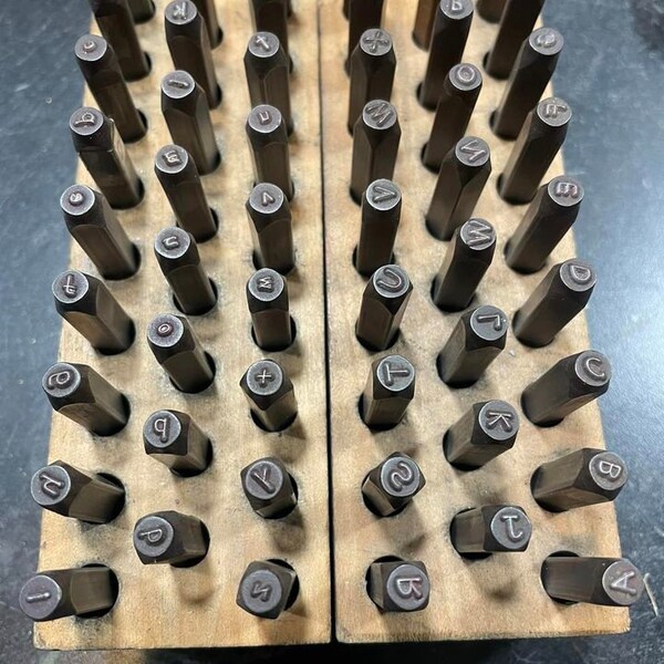 Metal Alphabet Stamp - Etsy