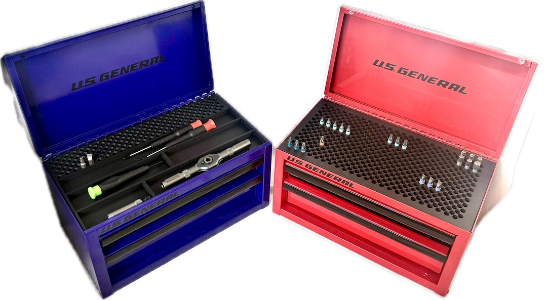Mini Toolbox Bit Organizer Insert Upgrade – 168 Bit + Storage or 529 ...
