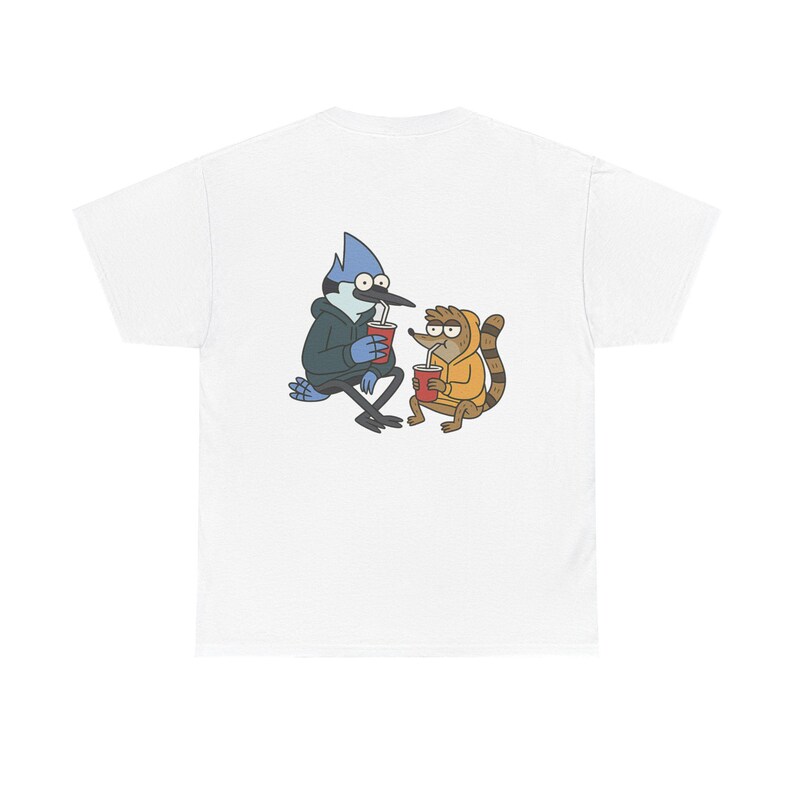 Regular Show Mordecai and Rigby Unisex Heavy Cotton Tee - Perfect for ...
