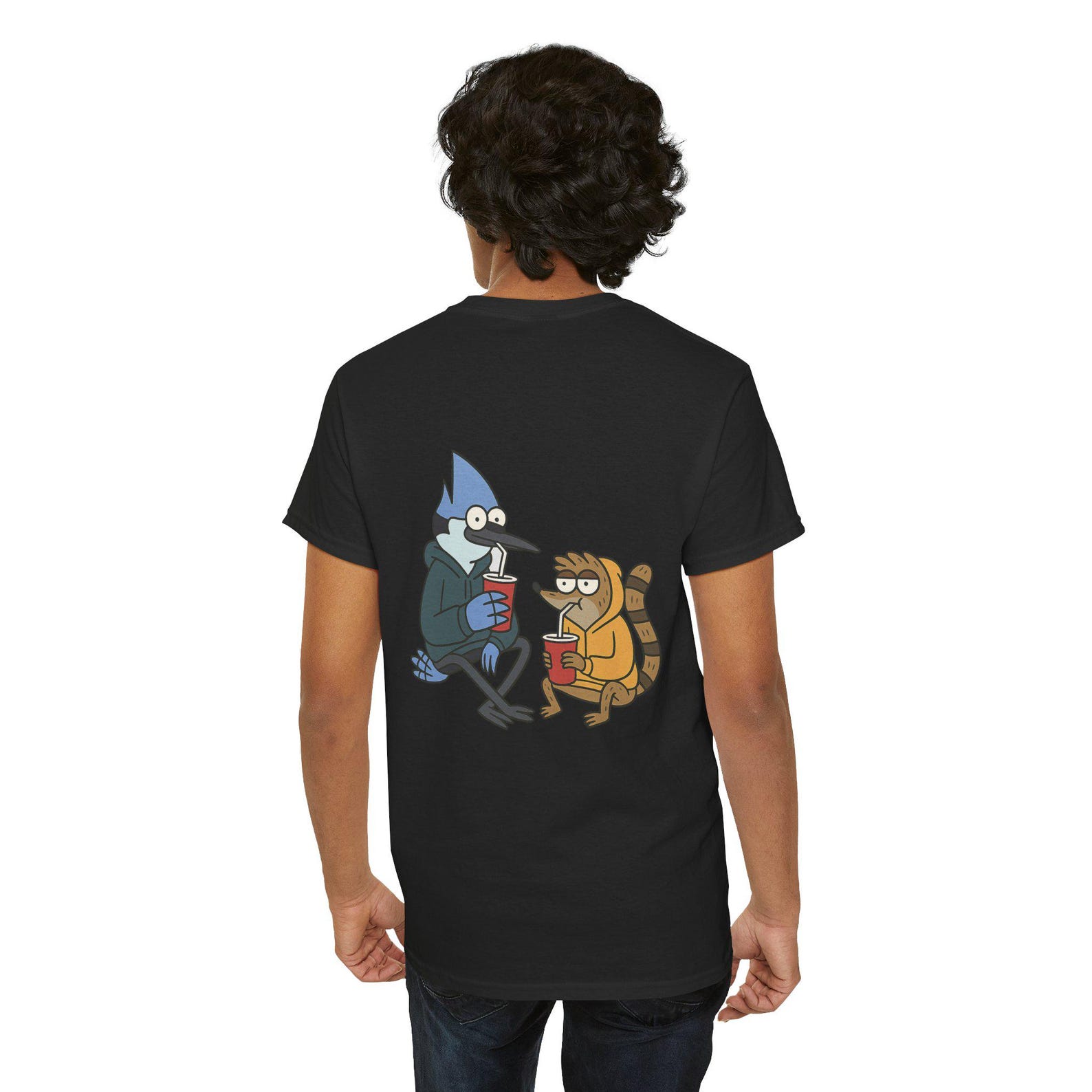 Regular Show Mordecai and Rigby Unisex Heavy Cotton Tee - Perfect for ...