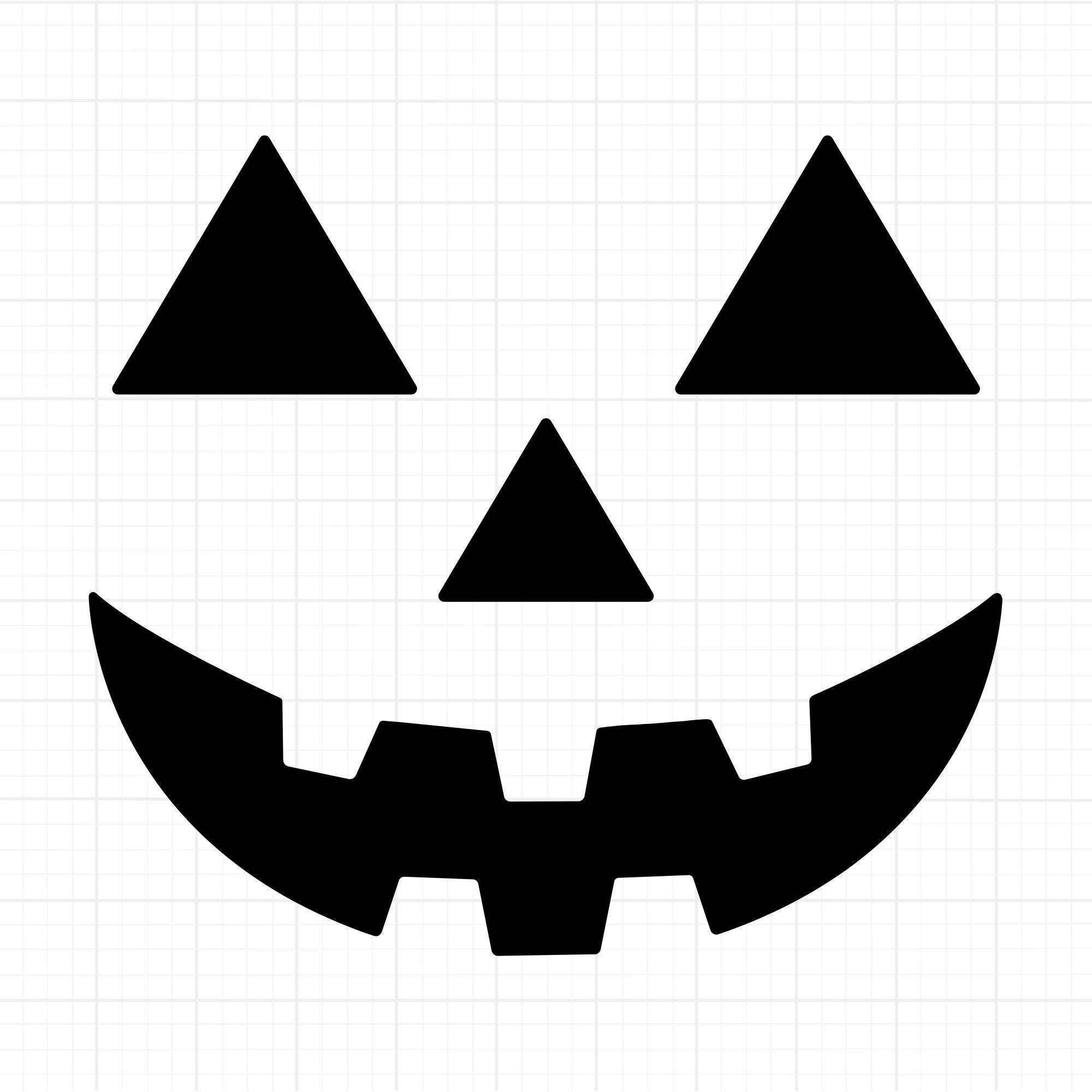 Jack O Lantern Face SVG PNG | Pumpkin Face SVG | Halloween Svg Cut File ...