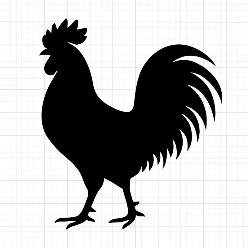 Rooster Templates - Etsy