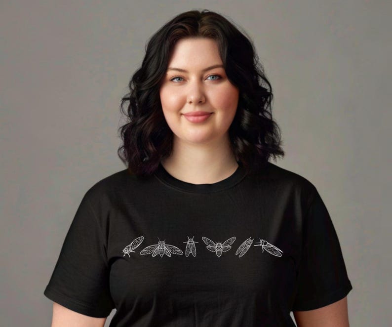 Camiseta de cigarra / Camiseta de insectos en 5 colores / Camiseta con ...