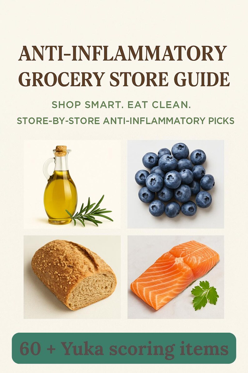 Anti-inflammatory Foods List + Grocery Store Cheat Sheet | 11 Stores ...