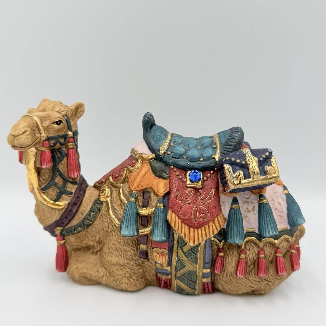 Vintage Camel Nativity Figurine Creche Animal Christmas Decor - Etsy UK