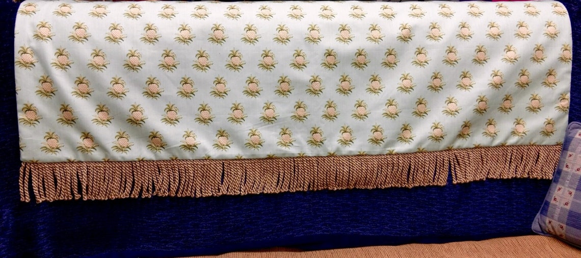 Williamsburg Pineapple Throw Blanket Custom Colonial Coverlet | Etsy