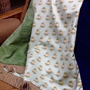 Williamsburg Pineapple Throw Blanket, Custom Colonial Coverlet With ...