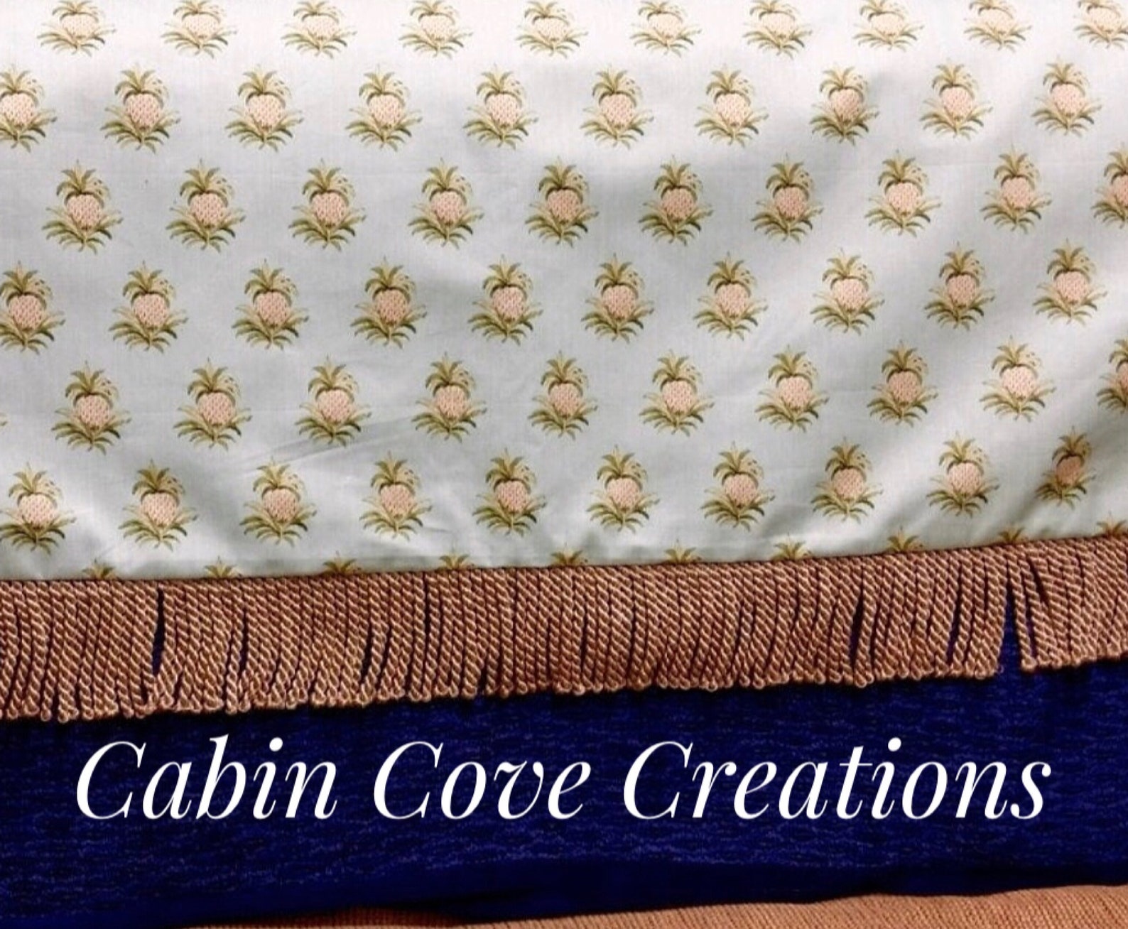 Williamsburg Pineapple Throw Blanket Custom Colonial Coverlet | Etsy