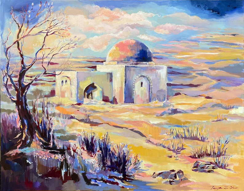 Kever Rochel Art Print: Contemporary Jewish Wall Art, Land of Israel - Etsy