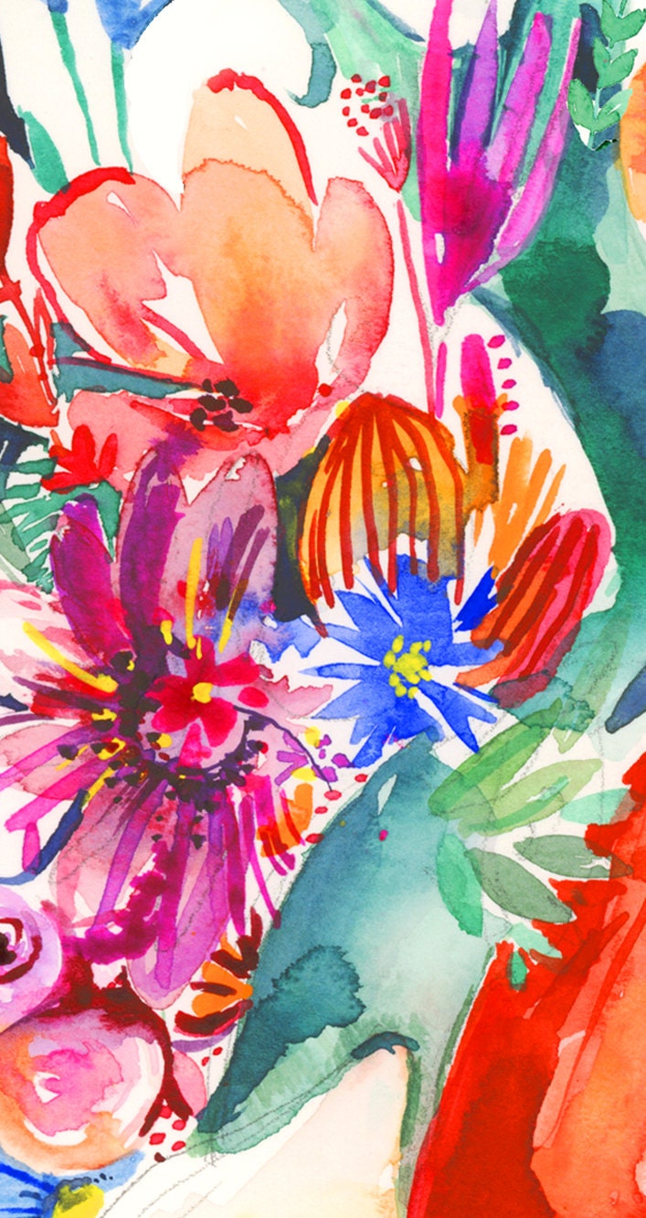 Heart Beat, Watercolor Illustration. Anatomical Heart Art Print ...