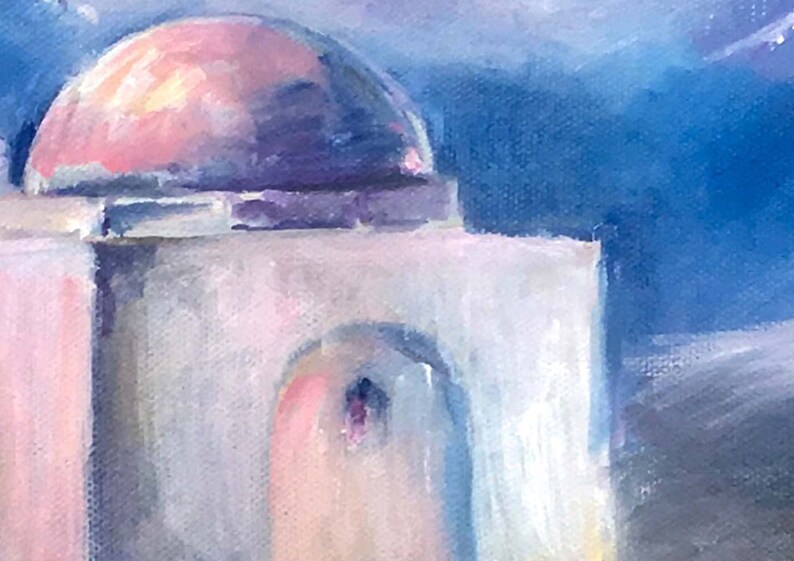 Kever Rochel in Blue, Jewish Art Print, Land of Israel - Etsy