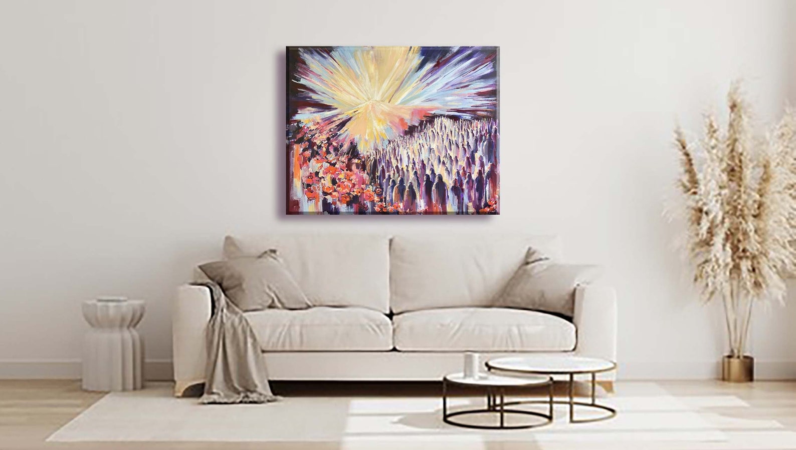 Mount Sinai — Giclee Art Print From an Original Acrylic Painting, Land ...