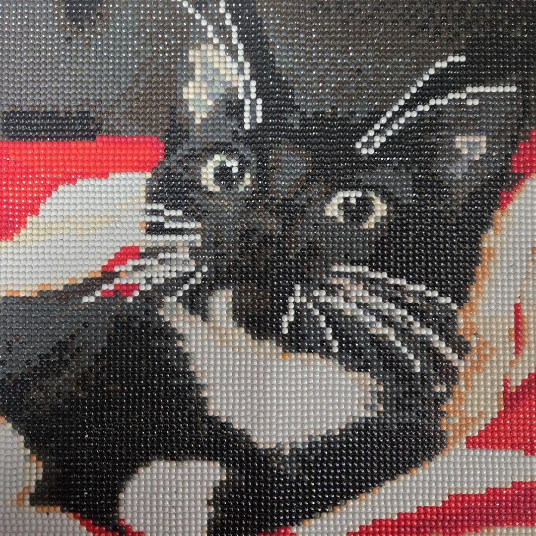 Cozy Tuxedo Cat - Finished Diamond Dot Art - Etsy
