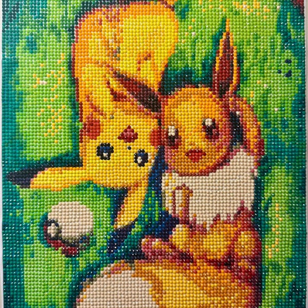 Diamond Painting Pokemons - Etsy