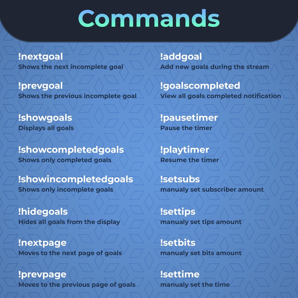 Megathon Widget - Twitch Subathon Countdown Timer, Goals, Timer, Commands, Customizable Widget ...