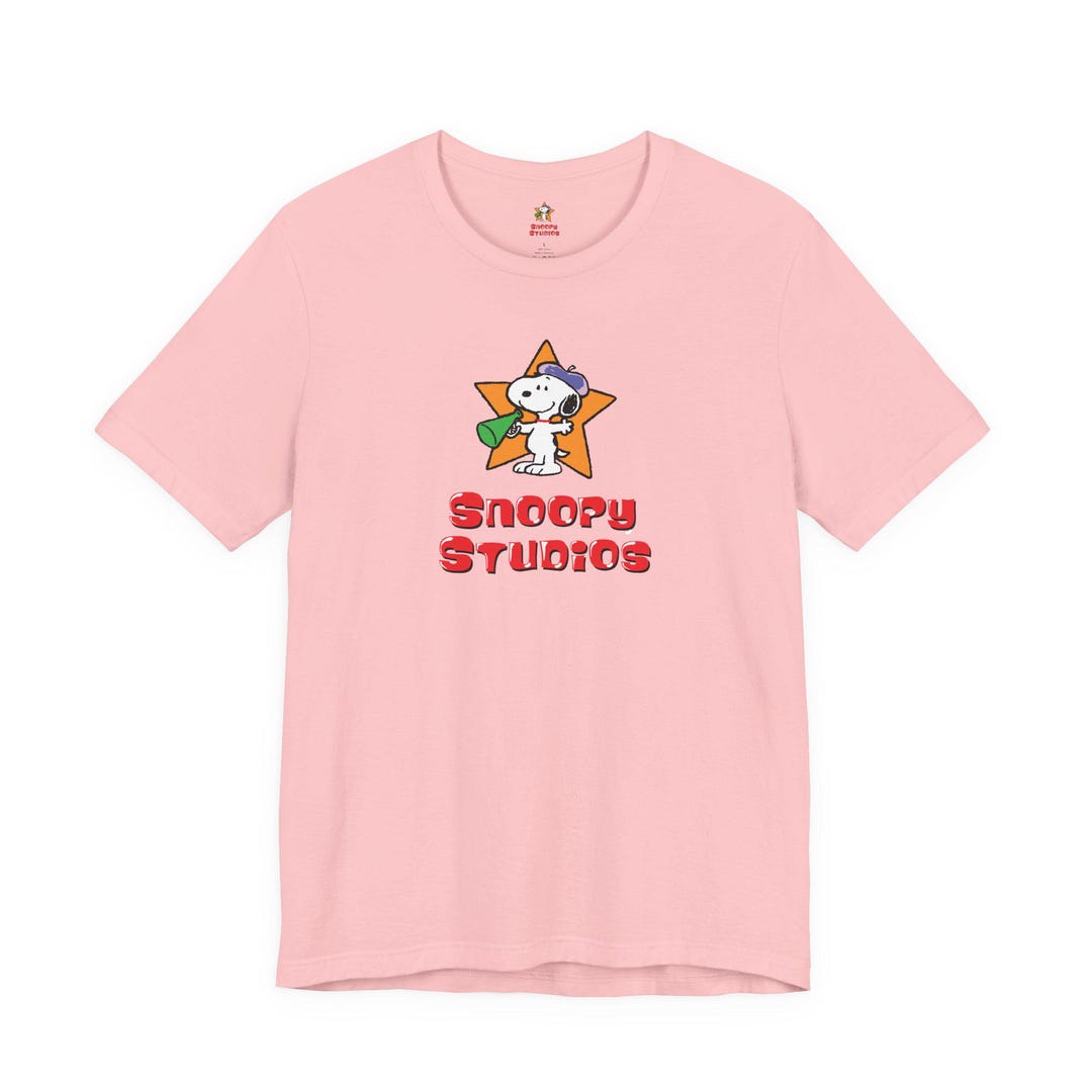 Snoopy Studios Cartoon Dog Star Logo T-shirt - Etsy