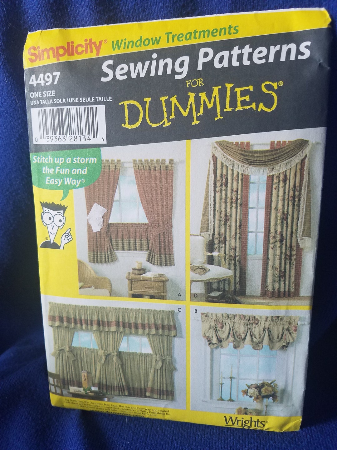 New Uncut Sewing Pattern 4497 Simplicity Pattern Sewing for Dummies ...