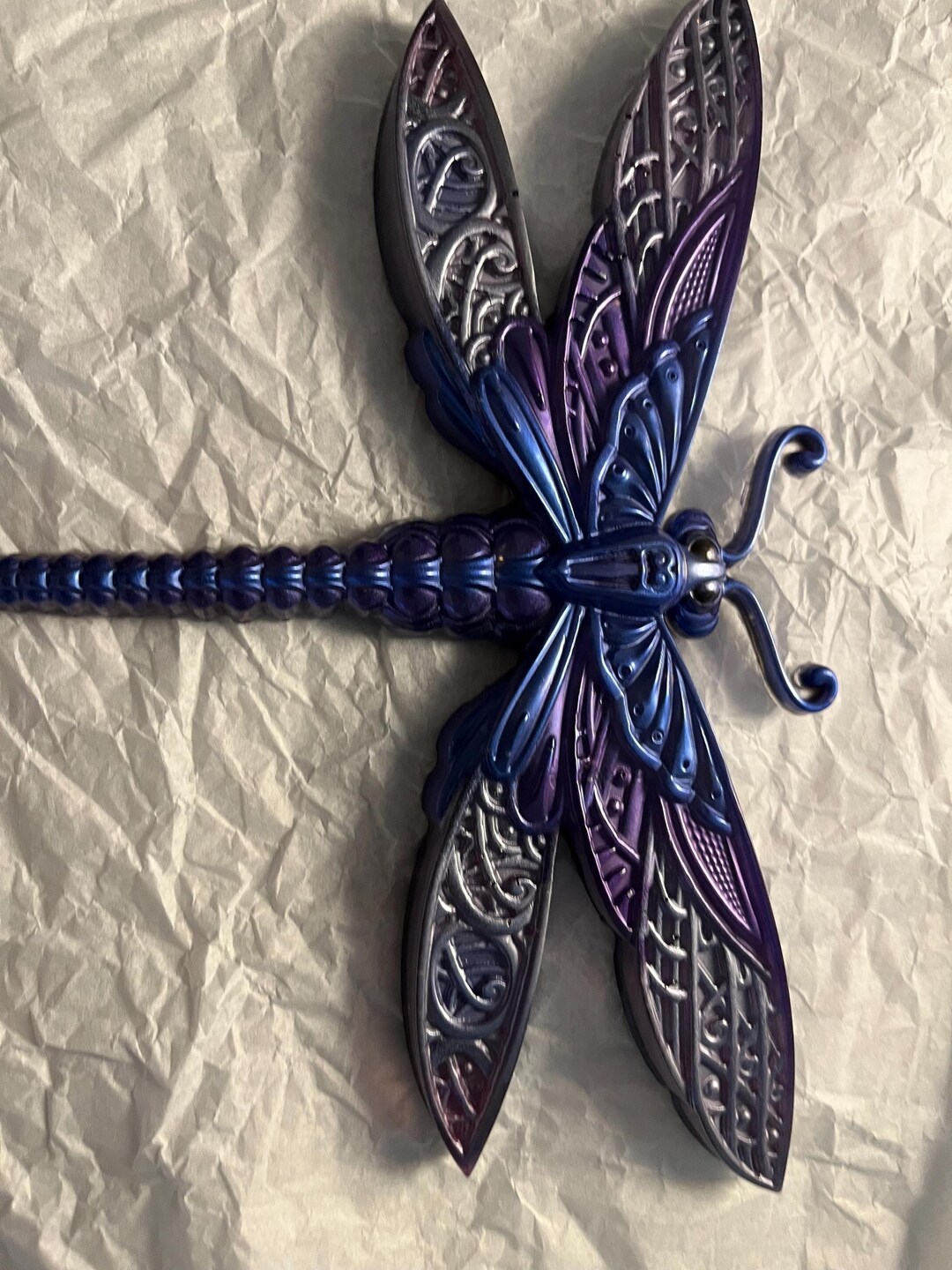 Resin Dragonfly Purple - Etsy