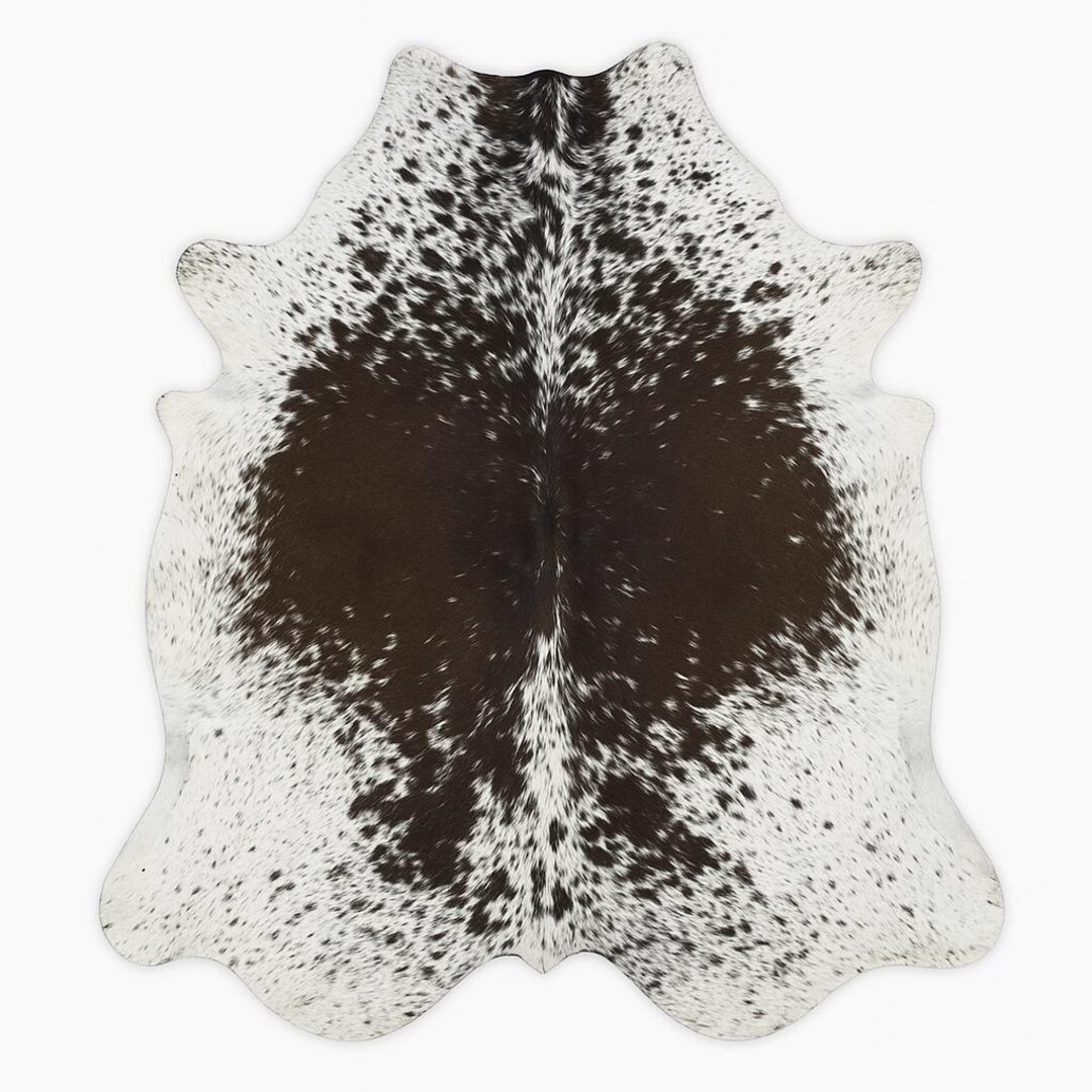 Genuine Cowhide Rug – Real Cow Hide Skin Rug With Unique Brown, Brown ...