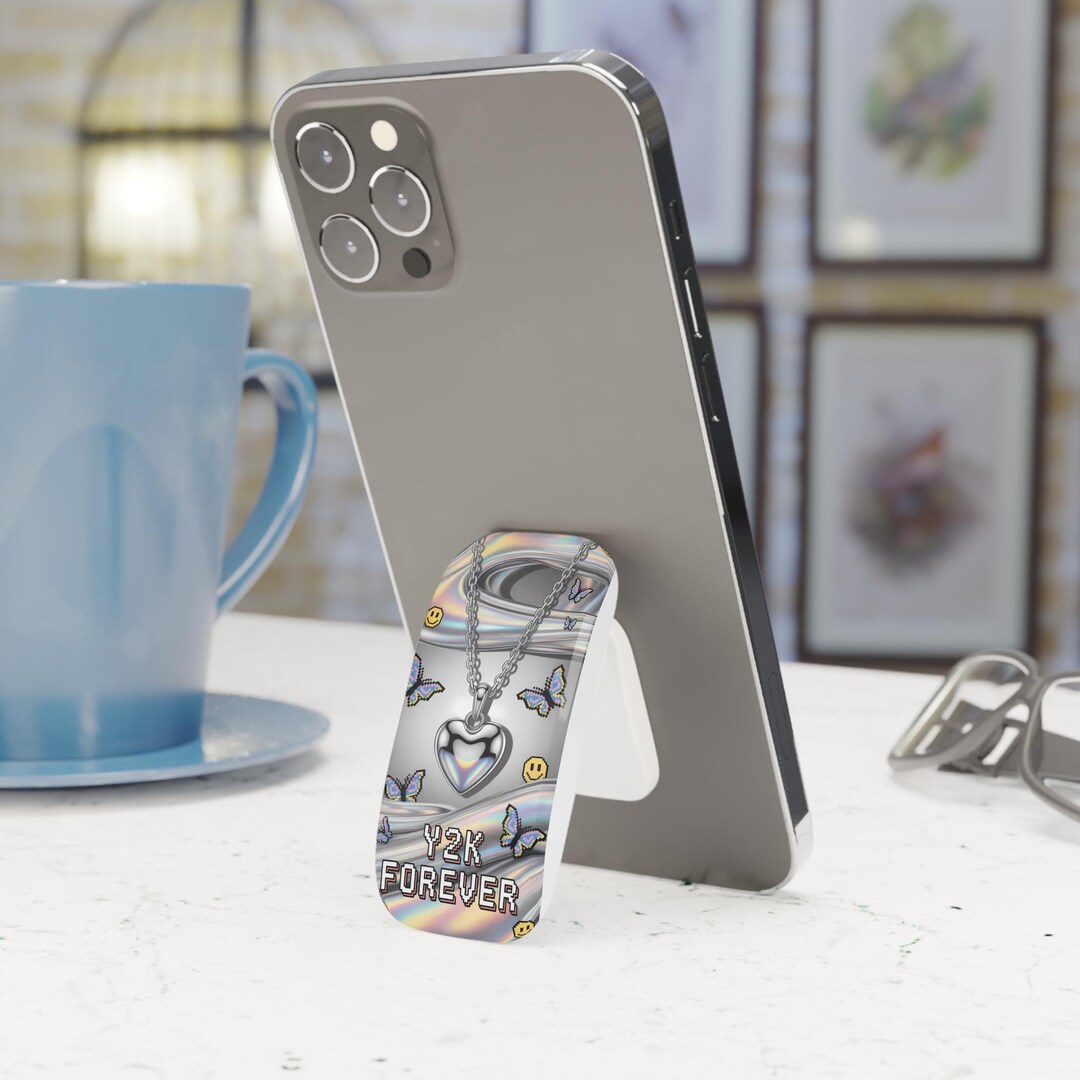 Y2K Phone Grip, Aesthetic Phone Stand, Retro Accessories, Butterfly ...