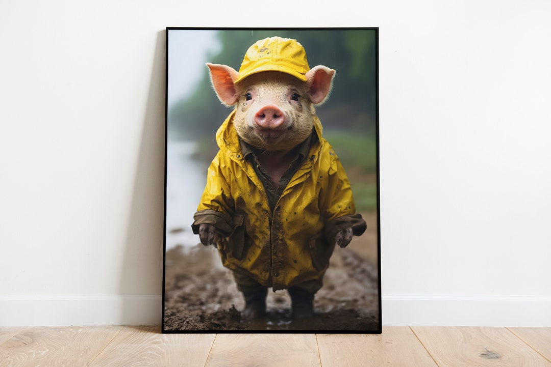 Pig Art, Animal Totem, Animal Totem Art, Animal Symbolism Art, Bathtime ...