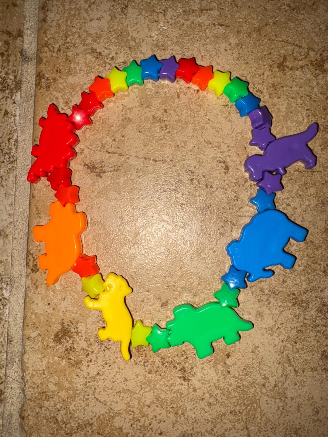 Kandi Dinosaur Choker: Kidcore Star Necklace - Etsy
