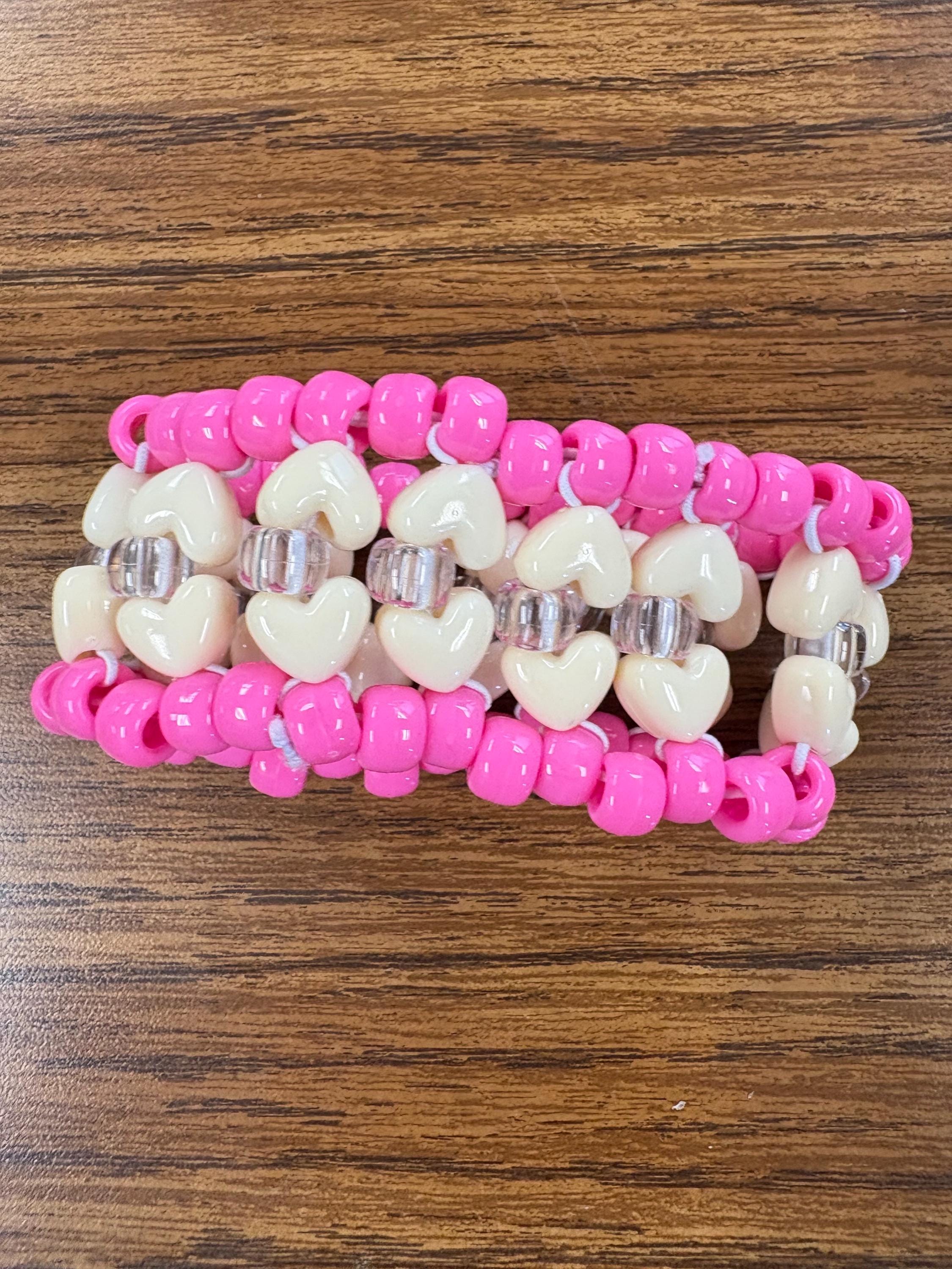 Kandi Teeth Cuff: Weirdcore Beaded Jewelry, Kidcore Fashion - Etsy
