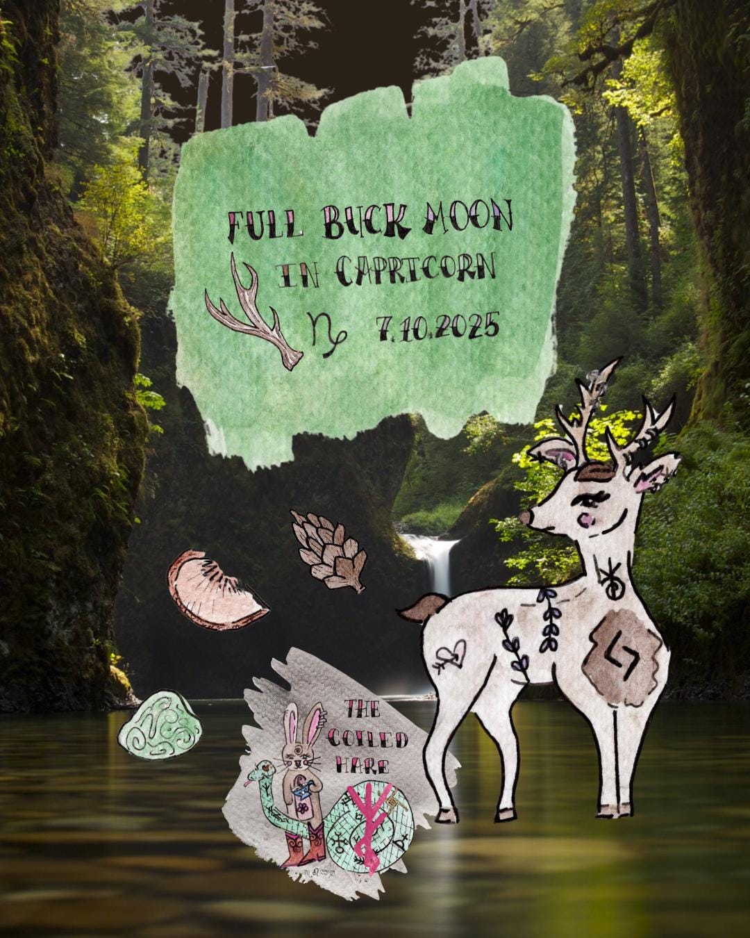 Full Buck Moon Ritual Guide - July 10, 2025 - Full Moon E-zine ...