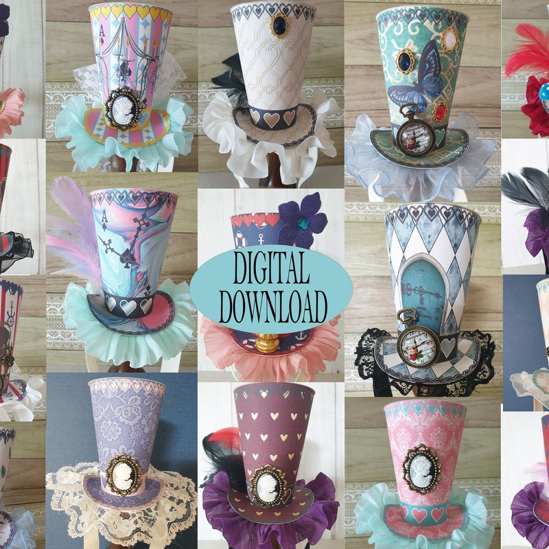 Alice in Wonderland Hats - Etsy