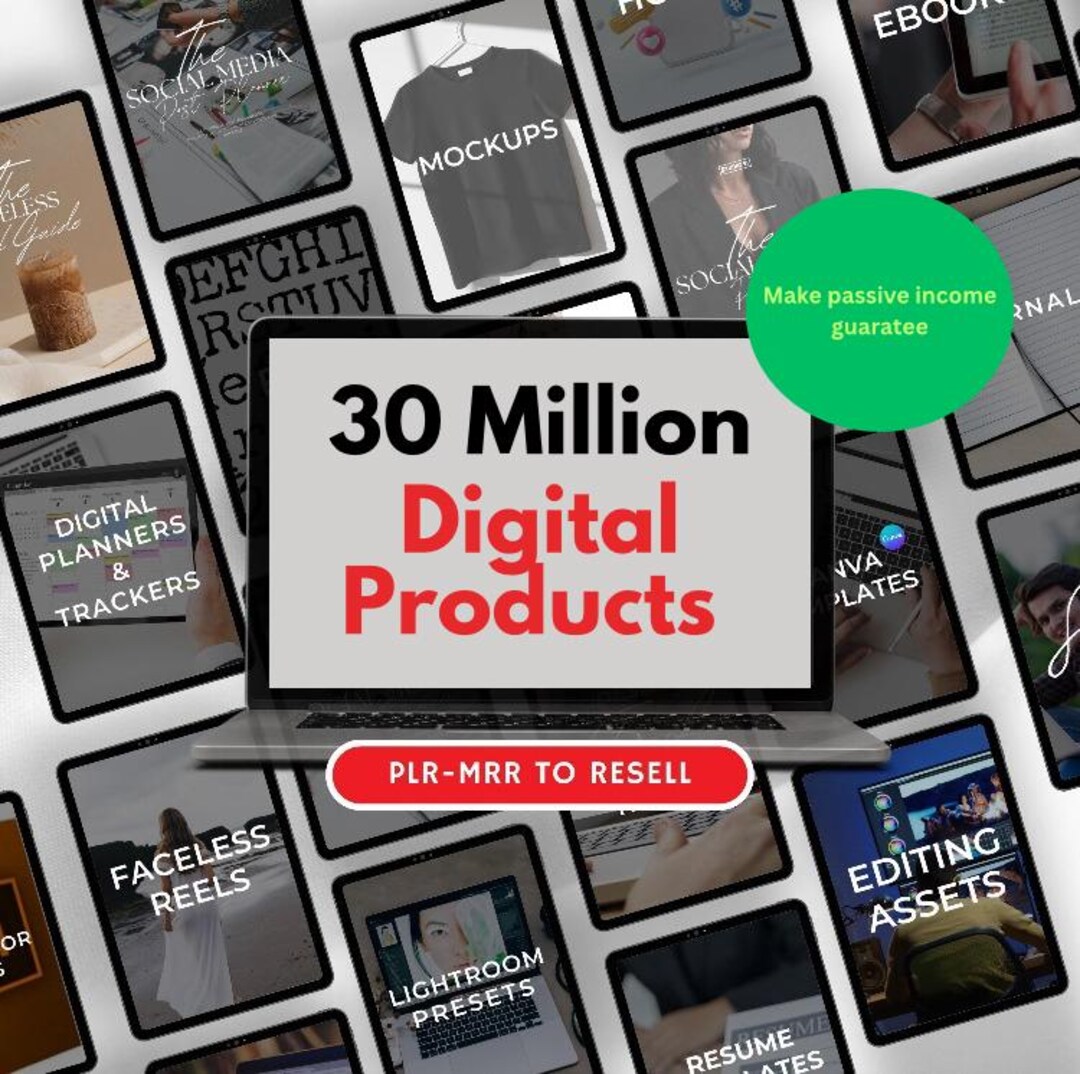 30 Million+ Digital Products to Resell - Etsy