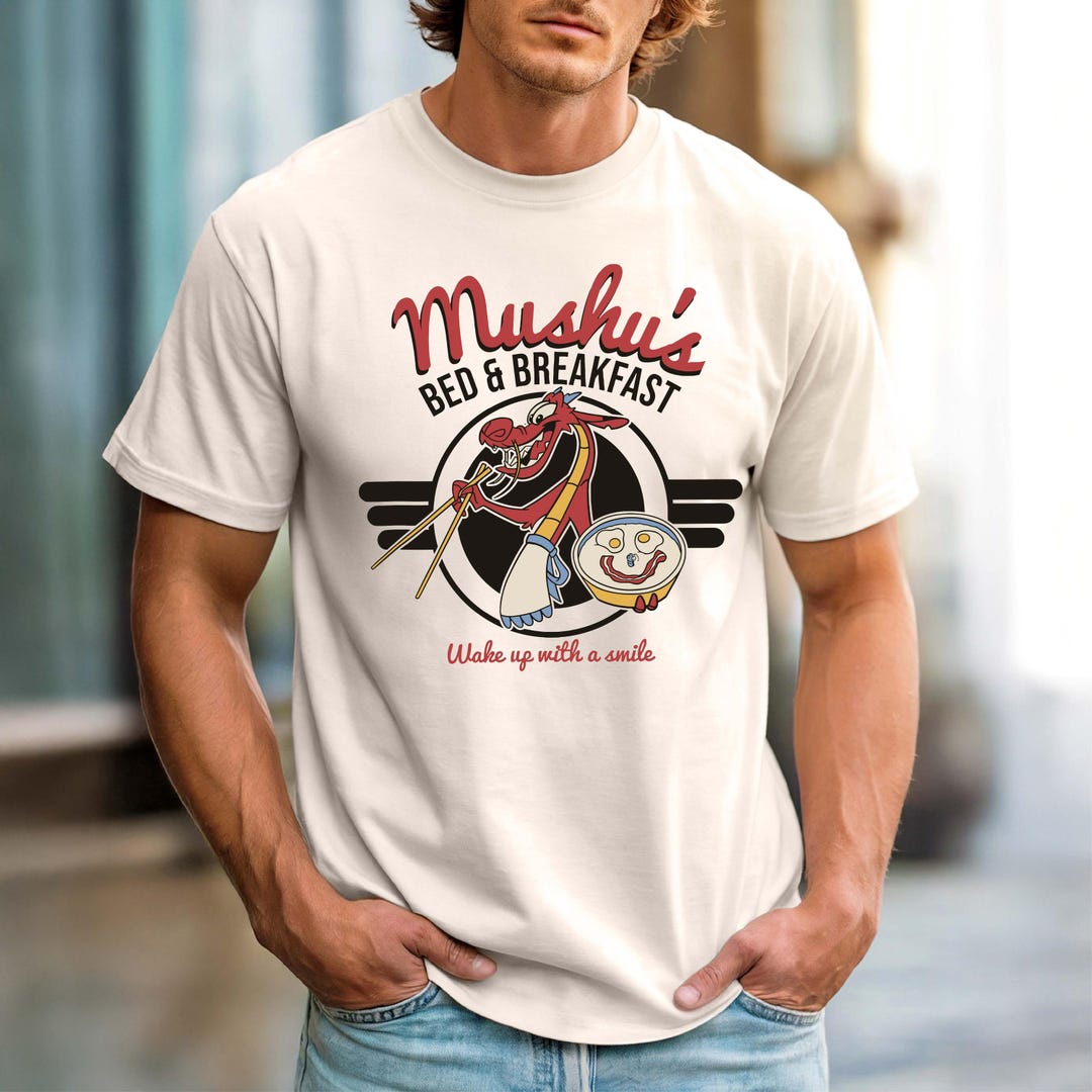 Disney Mulan Mushu Breakfast Shirt, Mushu Dragon Comfort Colors® Tee ...