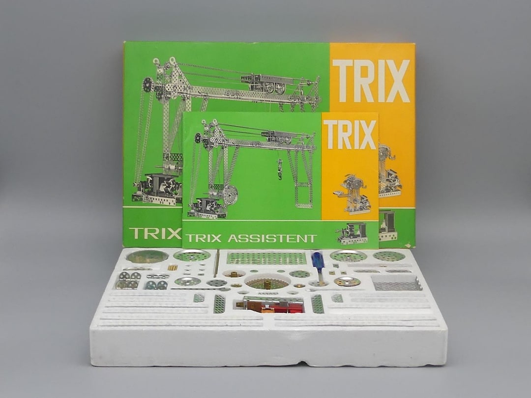 Trix Assistant Large Construction Kit Electric Motor Germany 1950s/60s ...