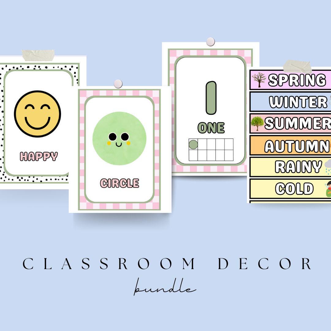 Classroom Decor Bundle - Etsy